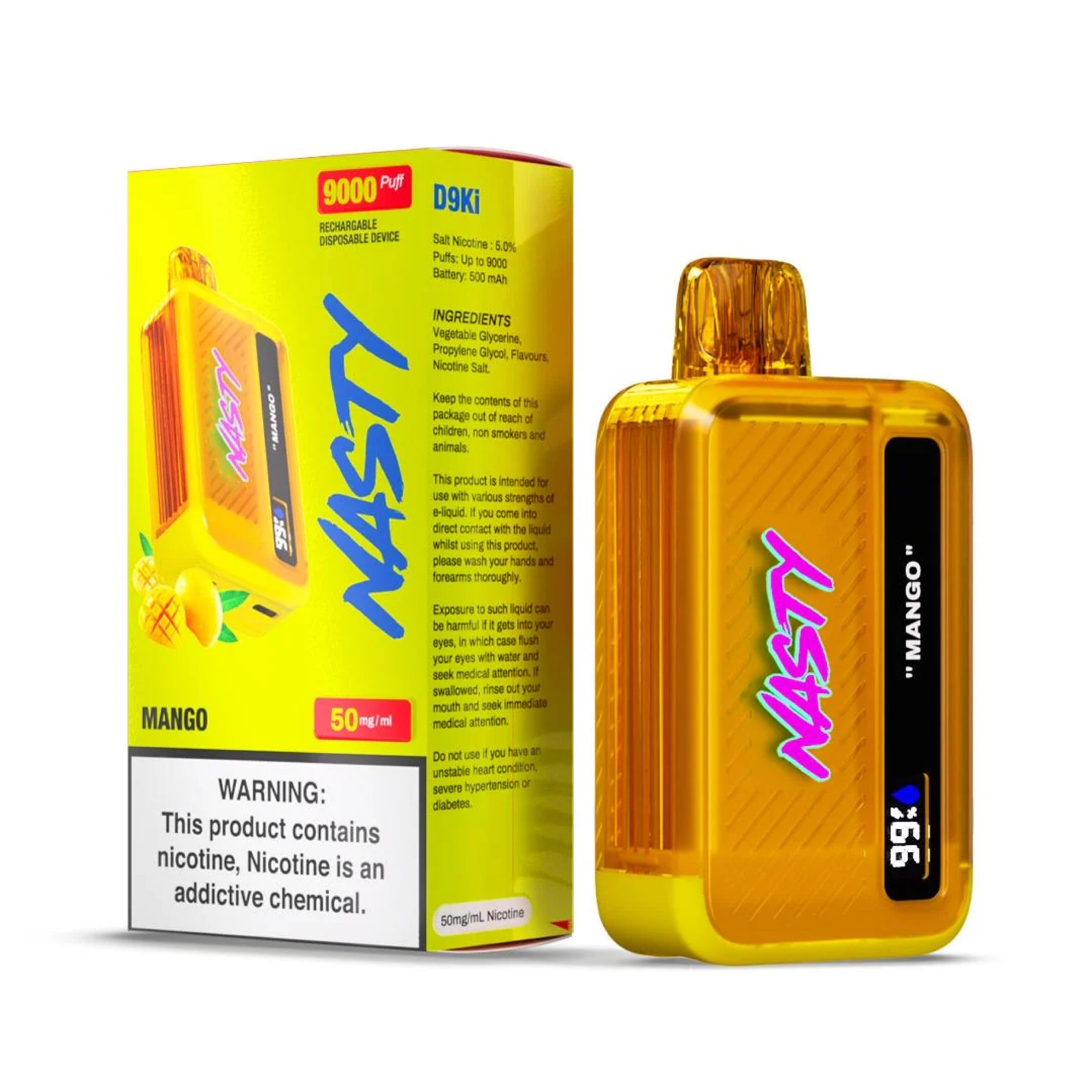 Nasty Bar 9000 Disposable Pod Device – Vape Junction