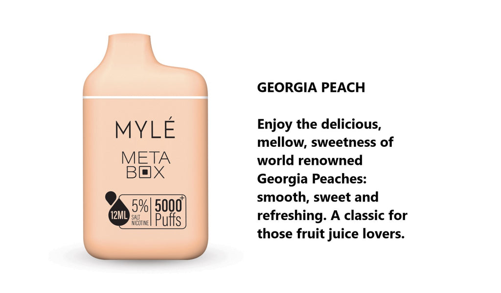 MYLÉ Meta Box 5000 Disposable Pod Device – Vape Junction